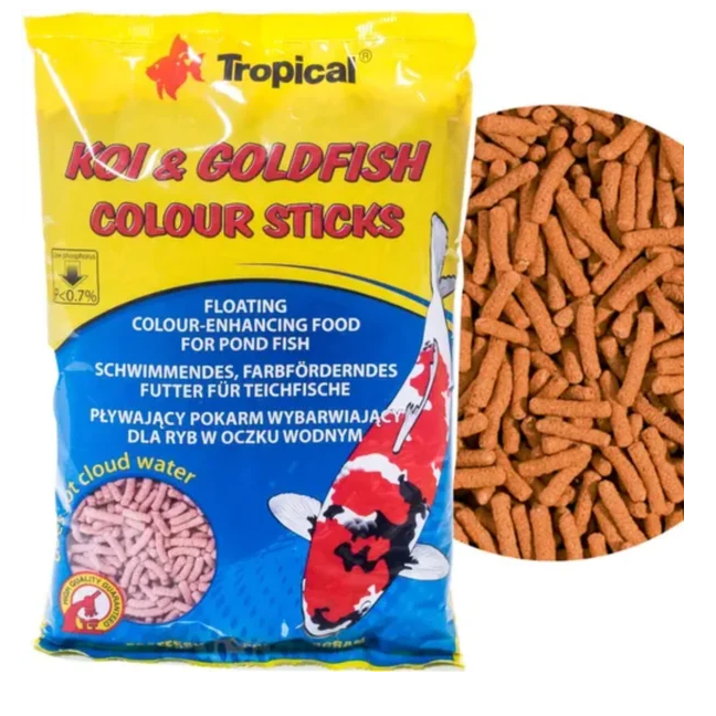 Tropical Koi & Golden Fish Colour Sticks - 90 G – 101 Wagging Tails
