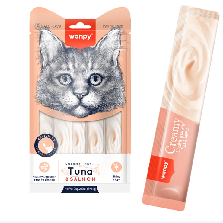 Wanpy Creamy Treats For All Cats - 14 G (1 Piece) – 101 Wagging Tails